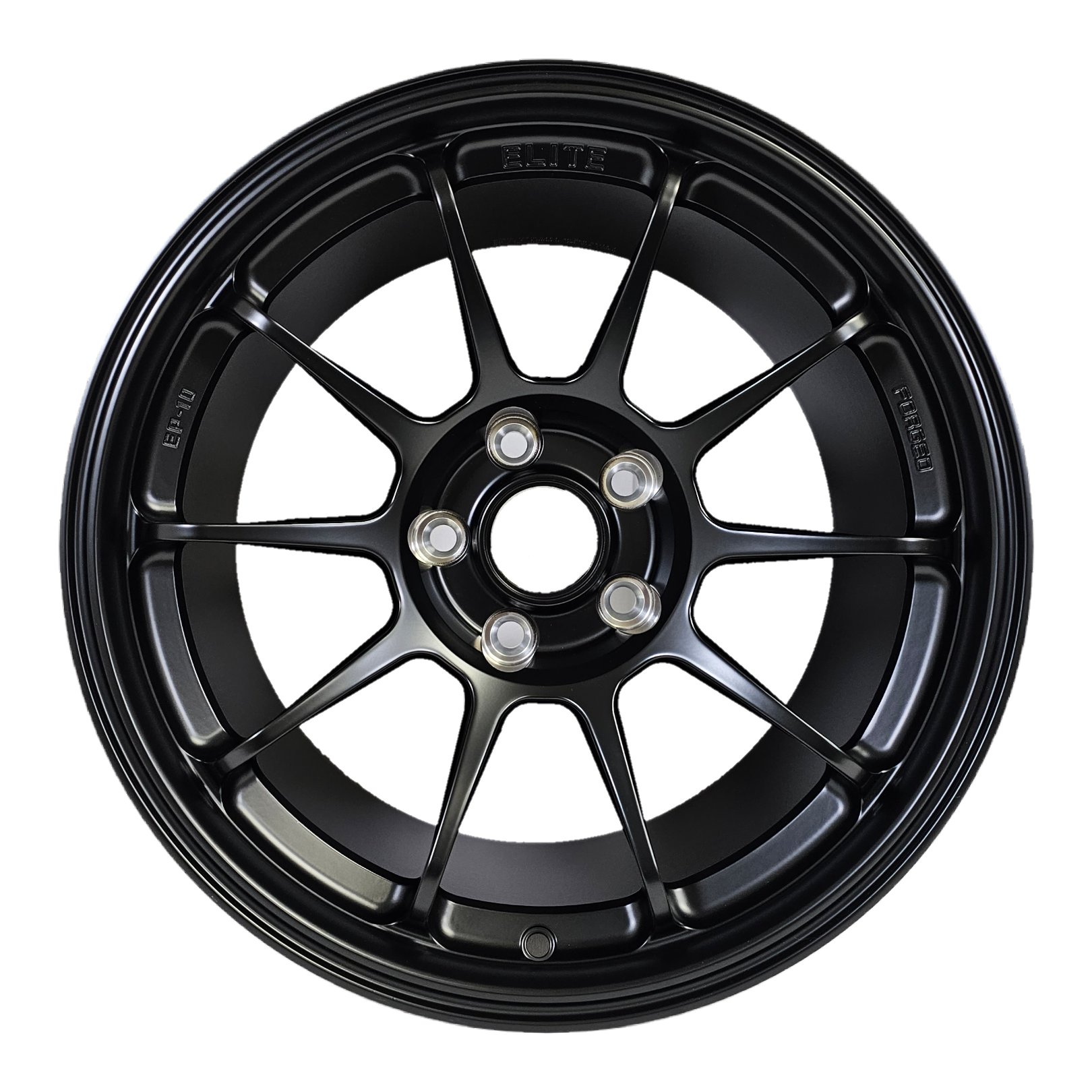 Elite Performance EP10 Forged Wheels 17x10.5 +40 5x114.3 73 Black Set