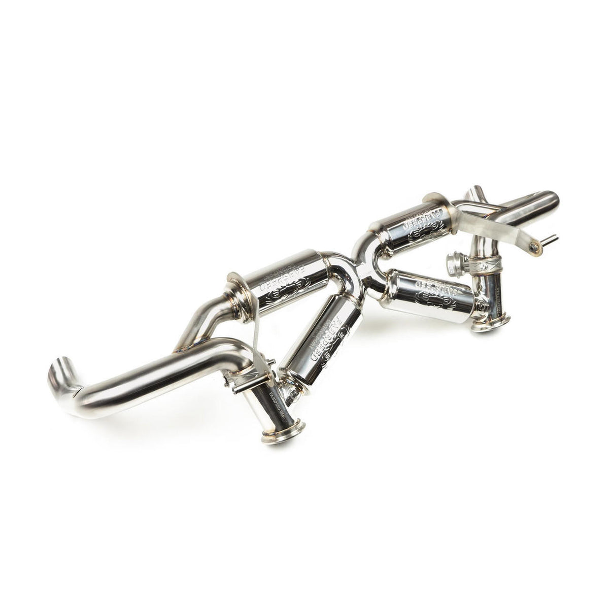 Fabspeed Audi R8 V10 Valvetronic Supersport X-Pipe Exhaust System (201 ...