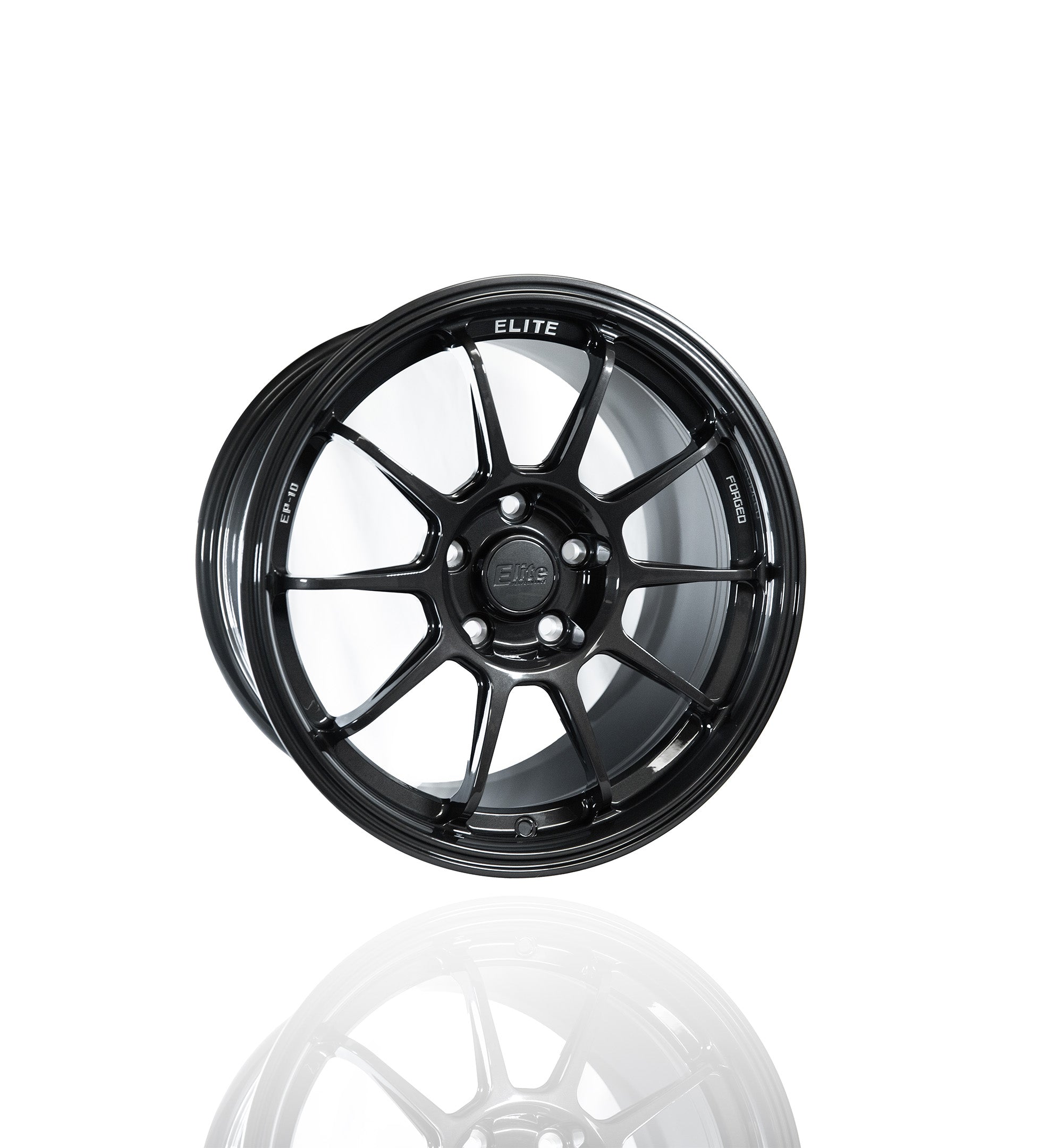 Elite Performance EP10 Forged Wheels 17x10.0 +50 5x114.3 73 Dark Gunme
