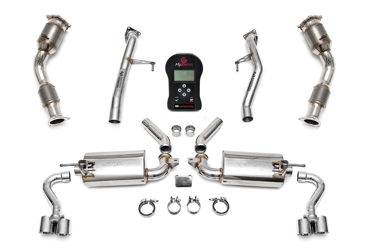 Fabspeed Porsche 955 Cayenne Turbo / Turbo S Performance Package (2002 ...